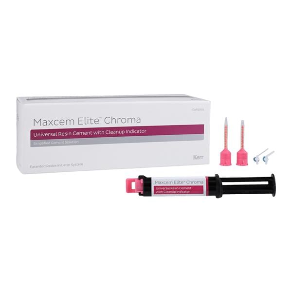 Buy Kerr Dental 36301 Maxcem Elite Chroma Resin Cement Syringes 2/Pk ...