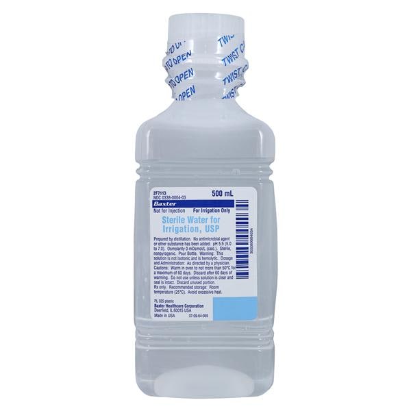 Buy Baxter Healthcare 2F7113 Sterile Water for Irrigation 500mL - MVP ...
