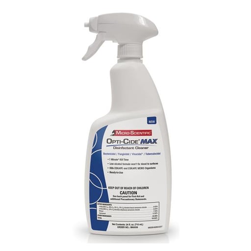 Buy Micro-Scientific M60036 OptiCide Max Disinfectant Spray 24 Oz - MVP ...