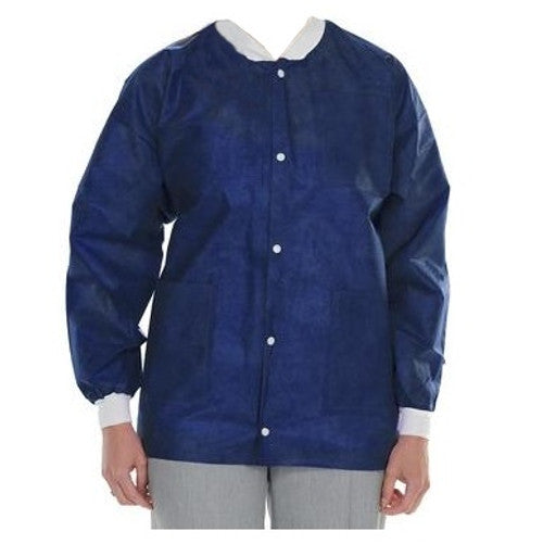 Buy ValuMax 3630TBXL ExtraSafe Lab Jackets True Blue Extra Large 10/Pk ...