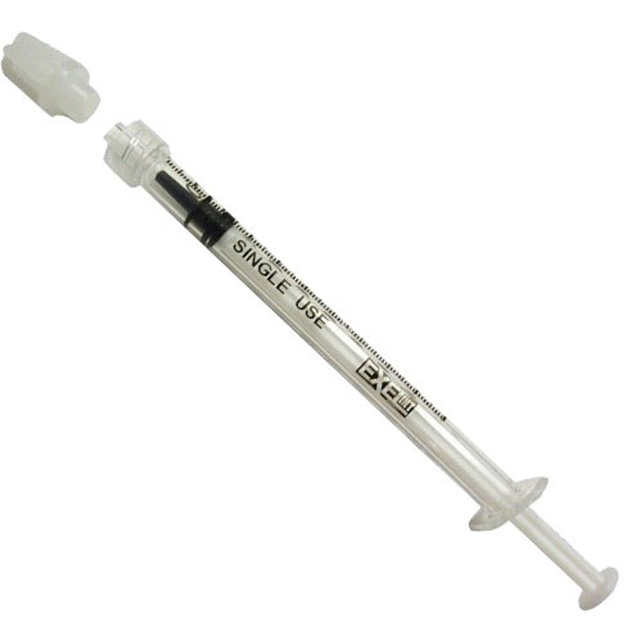Buy Exel 26049 Tuberculin Syringe Only 1cc Low Dead Space Plunger Luer ...
