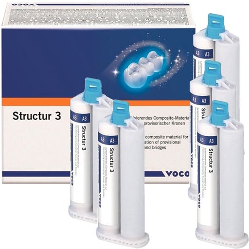 Buy Voco 2513 Structur 3 Temporary Crown & Bridge Material 1:1 A3 5/Pk ...