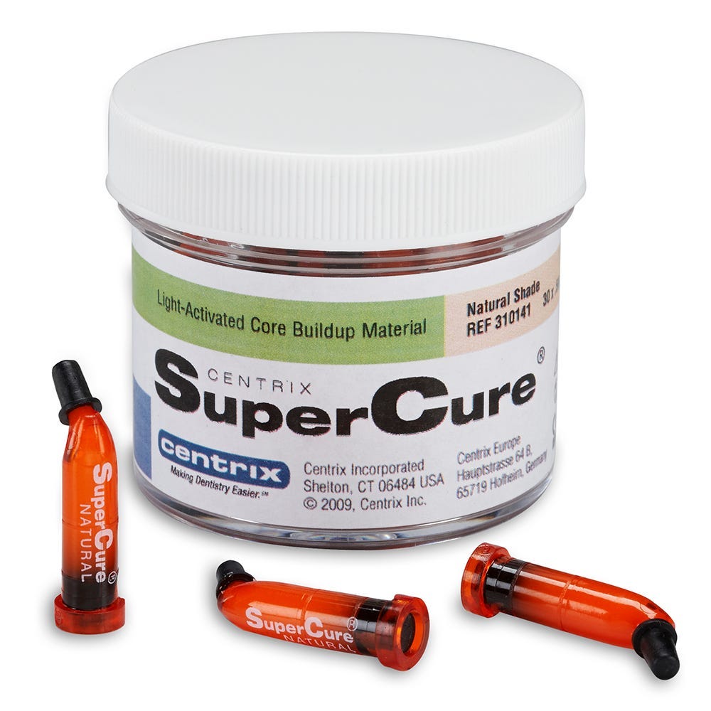 Buy Centrix 310143 Supercure Contrast Composite Core Paste Blue 30/Pk 0 ...