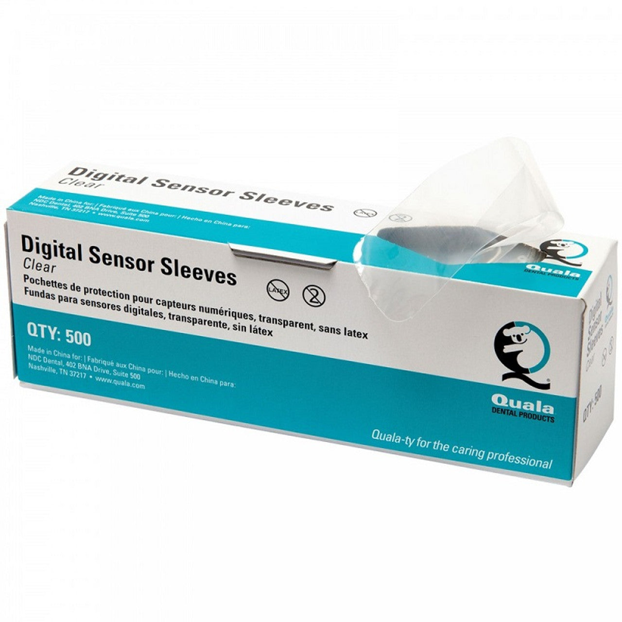 Buy Quala Q602510 Digital Sensor Sleeves Sheaths Large #2 1.625" X 7.25 ...