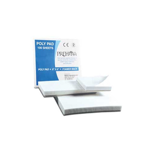 Keystone 15-03222 Prehma Poly Dental Mixing Pads 3" x 6" Foam Backed W ...