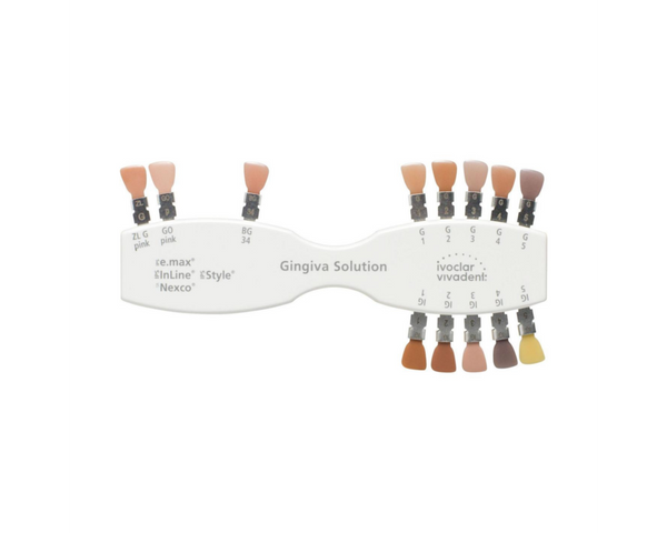 Ivoclar Vivadent 674209 IPS Style Ceram Shade Guides Gingiva Solution ...
