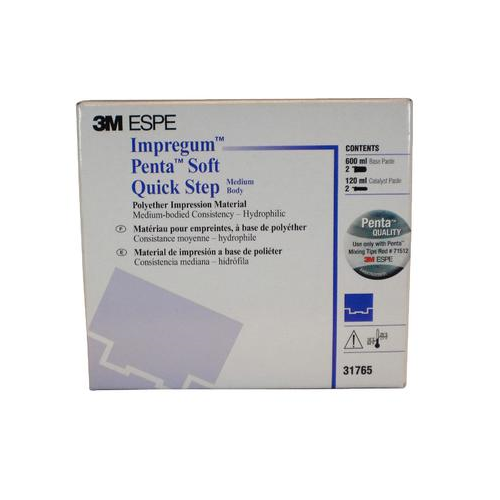 3M ESPE 31765 Impregum Penta Soft Quick Step Polyether Medium Body Fas ...