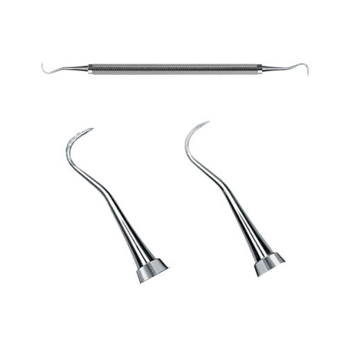 Hu-Friedy SH6/7 Double End #H6/H7 Dental Sickle Scaler With #2 Handle ...