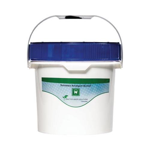 Solmetex PWS-AB-1 EPA Dental Rule Amalgam Bucket 1.25 Gallon – MVP ...